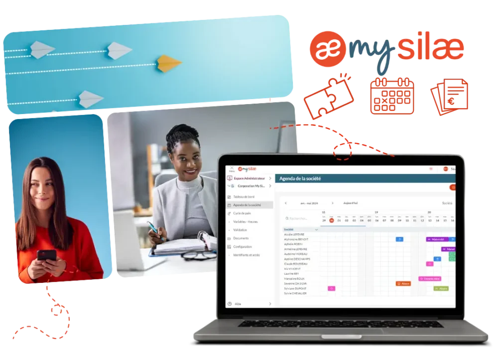 La Solution RH Paie collaborative My Silae
