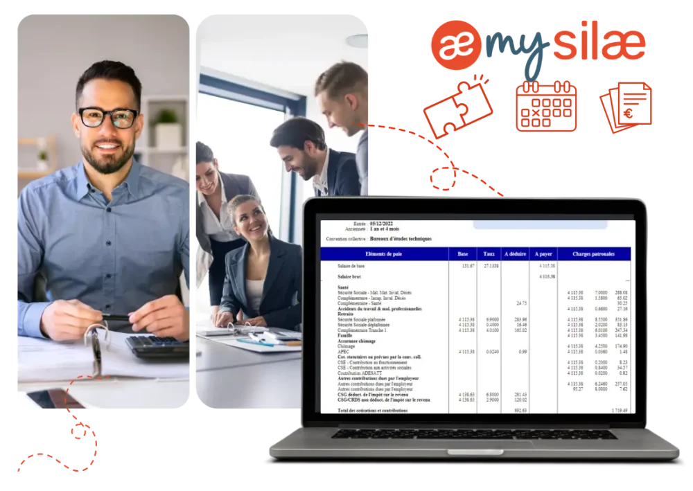 La Solution RH Paie collaborative My Silae
